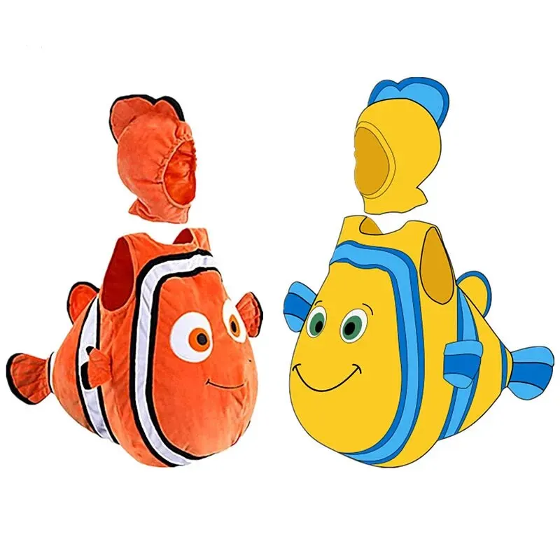 Disfraz-de-pez-payaso-para-ni-o-peque-o-conjunto-de-ropa-con-capucha ...