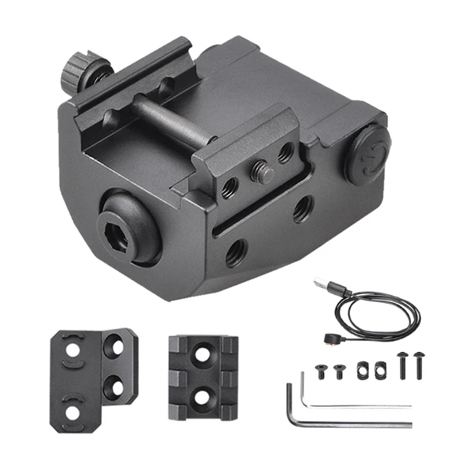 Tactical Green Laser Sight with 20mm Picatinny Rail M-LOK Rail for ...