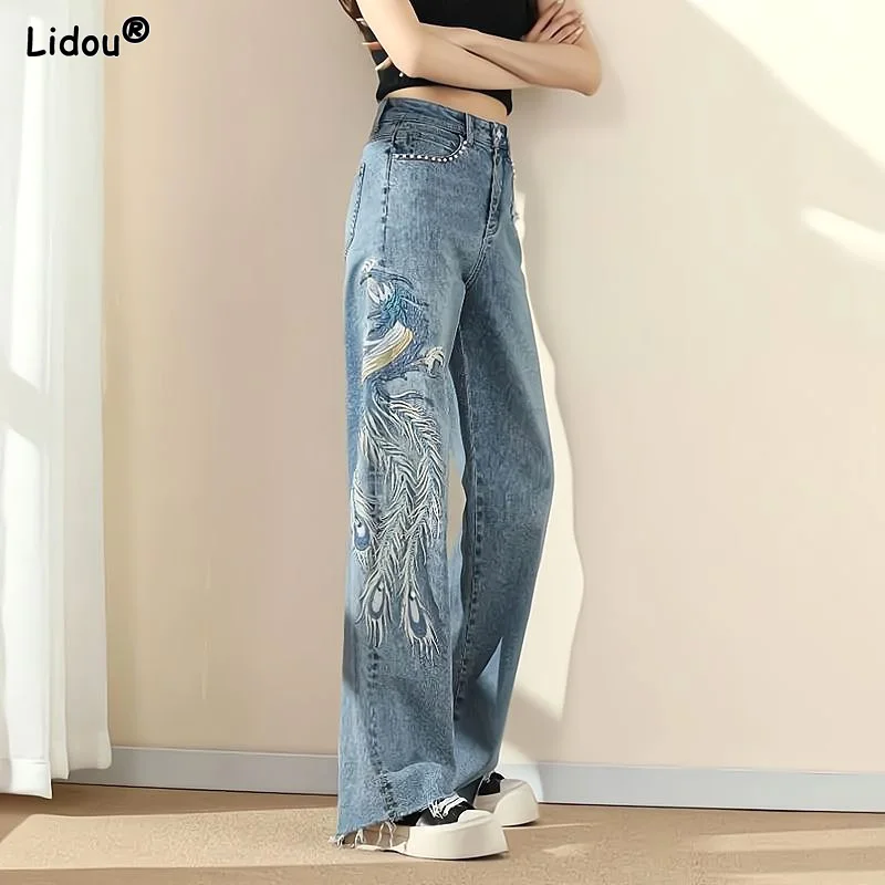 Wide-Leg-Pants-High-Waist-Women-s-Clothing-Spring-Summer-Thin ...