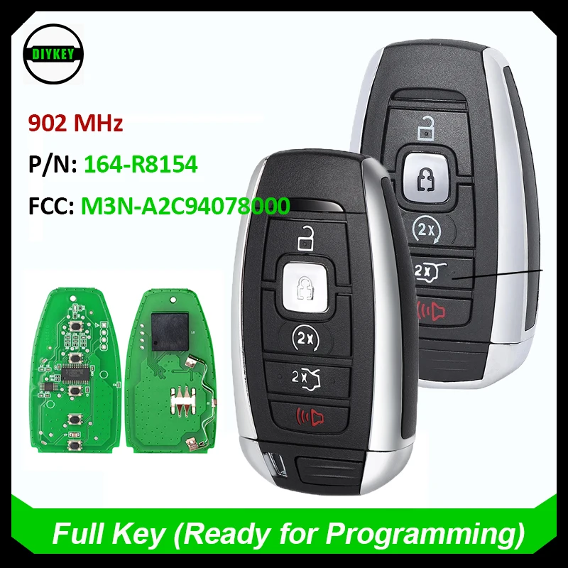 DIYKEY-Smart-Remote-Key-Fob-902MHz-for-Lincoln-Continental-MKC-MKZ-MKX ...