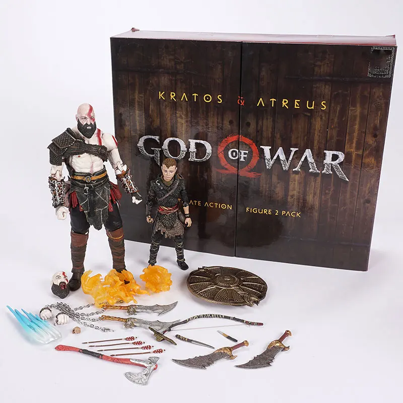 God-of-War-NECA-Action-Figure-Kratos-Atreus-Ghost-of-Sparta-with-Axe ...