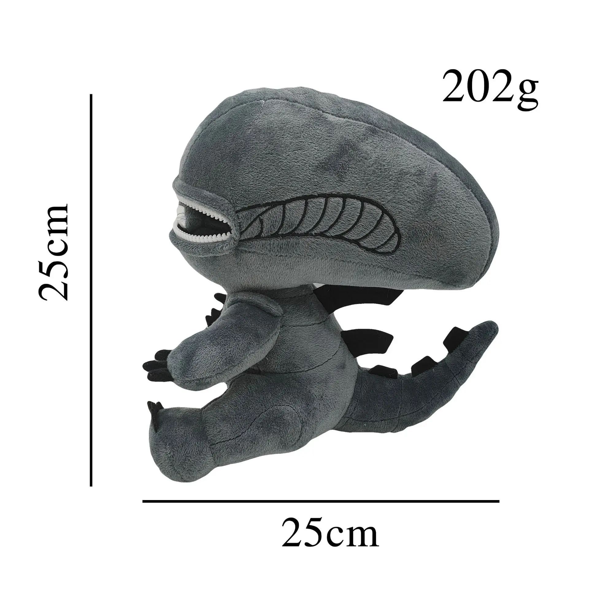 Plyšová postavička Vetřelec Xenomorph 25 cm
