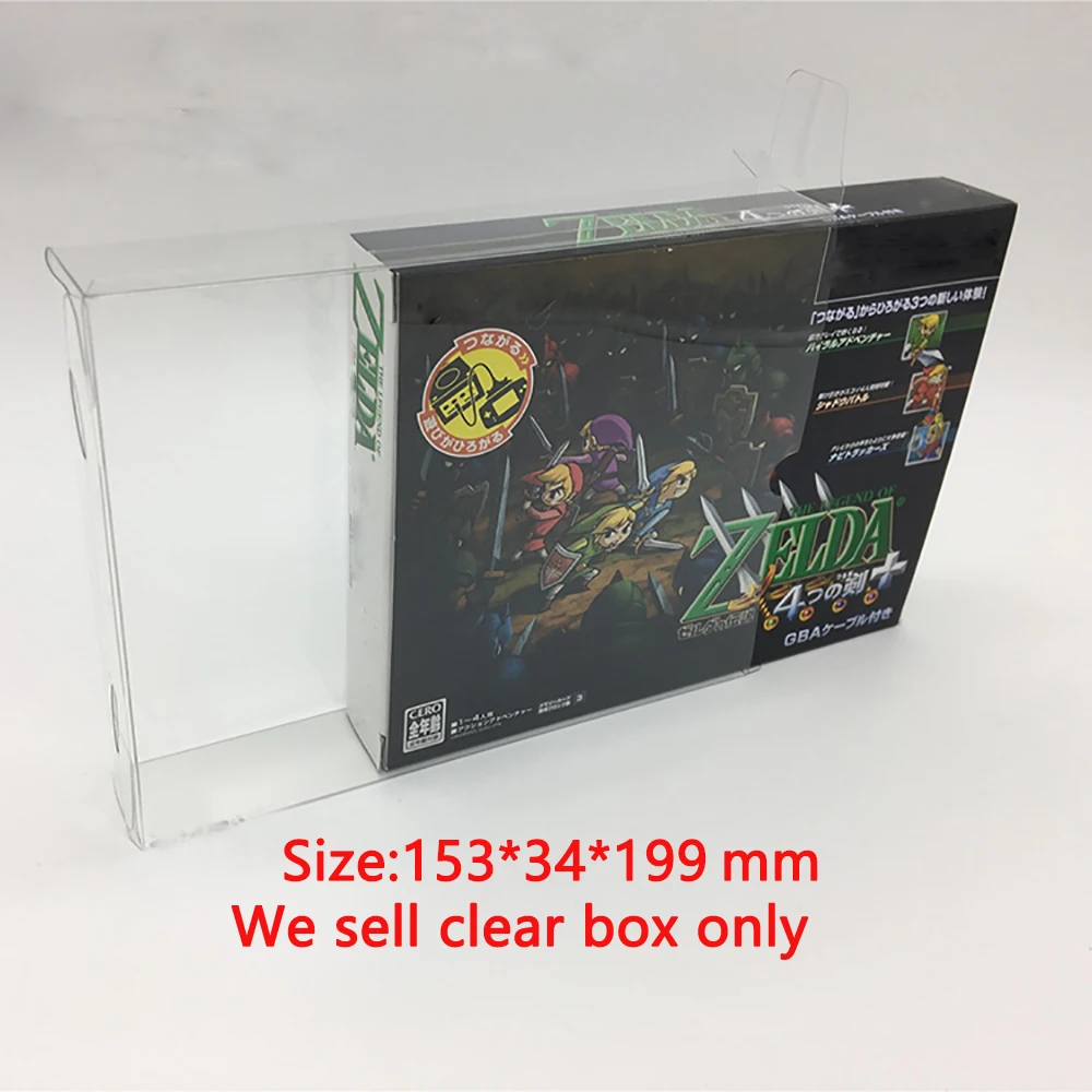 ZUIDID-Transparent-Display-Box-For-NGC-The-Legend-of-Zelda-Four-Swords ...