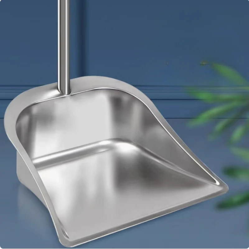 Stainless Steel Dustpan Household Cleaning Thickened Bucket Single ...