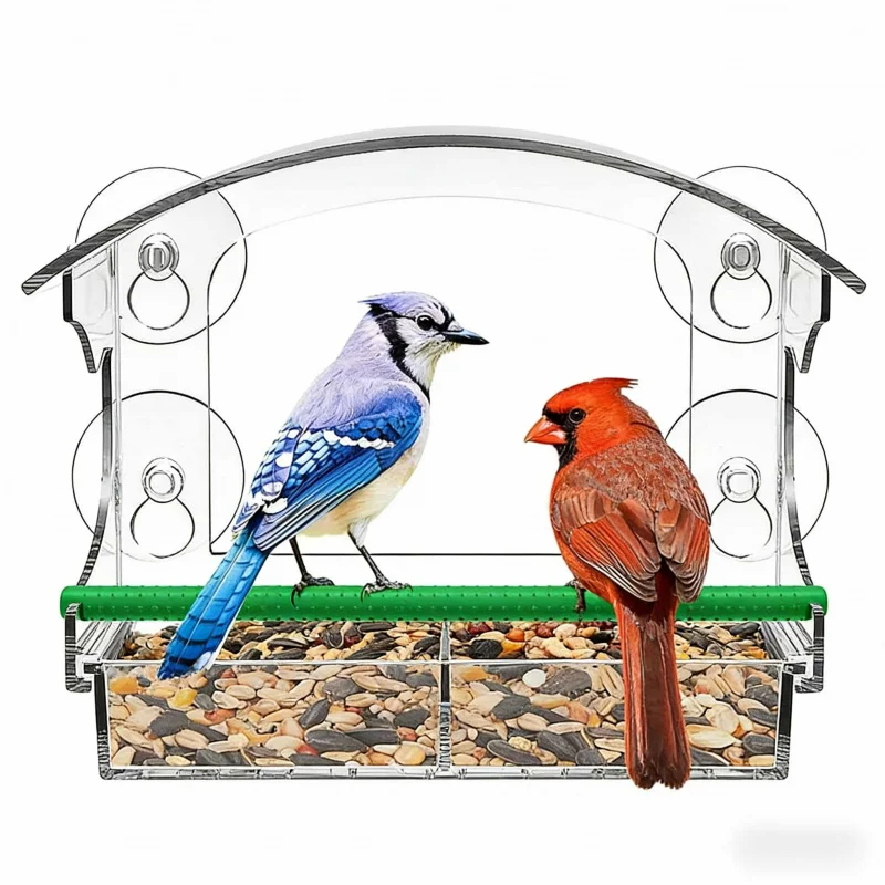 Large parrot breeding cage, transparent acrylic villa cage for ...