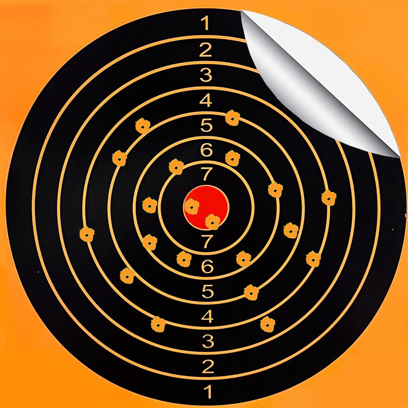 10Pcs-Self-Target-Stickers-Shooting-Exercise-8-Splatter-Sporting-Goods ...