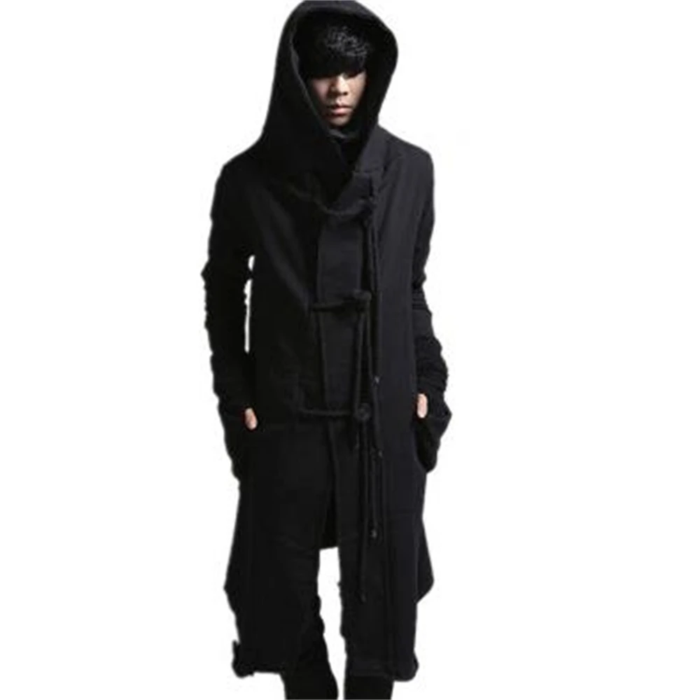 Autumn-Trench-Men-Punk-Coats-Hip-Hop-Outerwear-Slim-Fit-Long-Coat ...