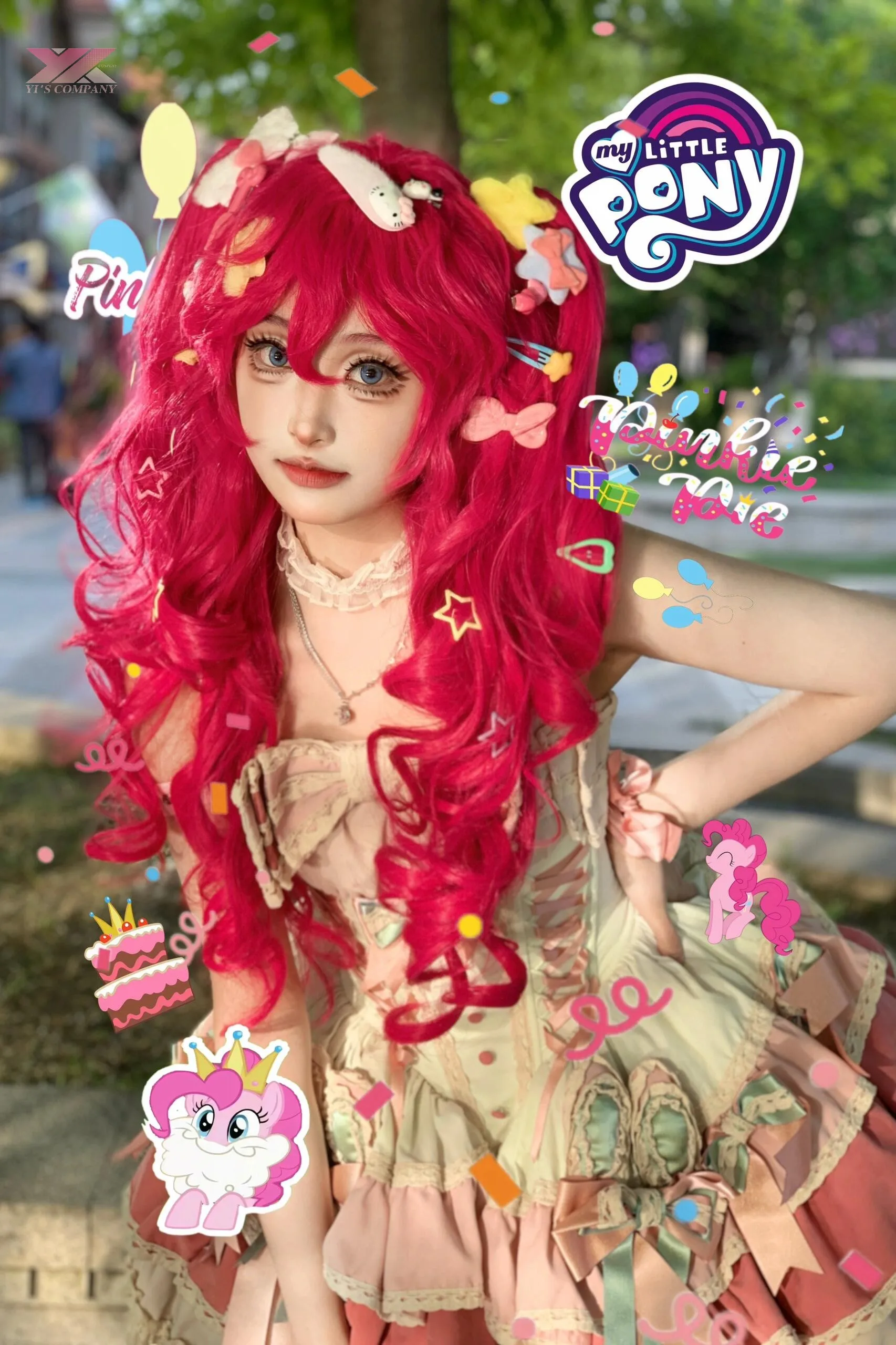 Косплей-костюм Пинки Пай из My Little Pony | AliExpress