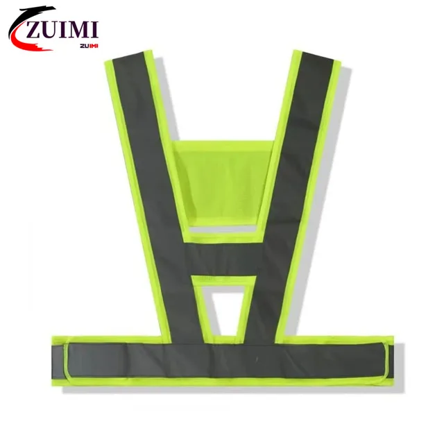 High Visibility Reflective Strips Multi-function Pockets Construction ...