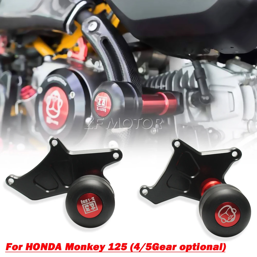 CNC-Frame-Sliders-Engine-Guards-Protector-For-HONDA-Monkey-125-Z125-4 ...