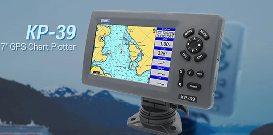 FREE SHIPPING 7INCHES ONWA KP-39 Marine GPS & SBAS navigator