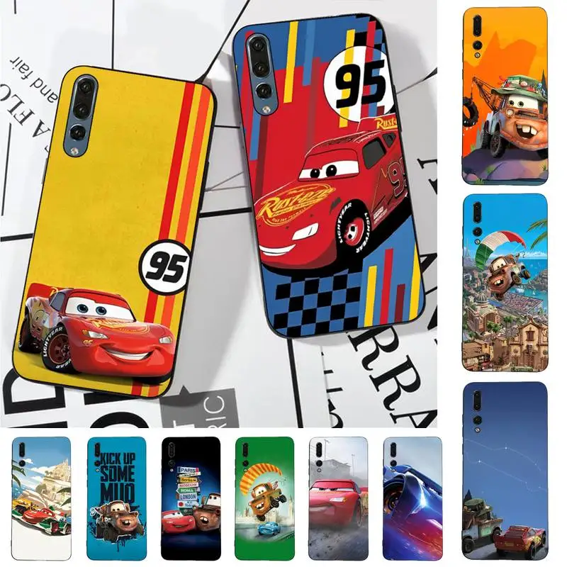 Disney Pixar Cars Phone Case for Huawei P30 40 20 10 8 9 lite pro plus ...