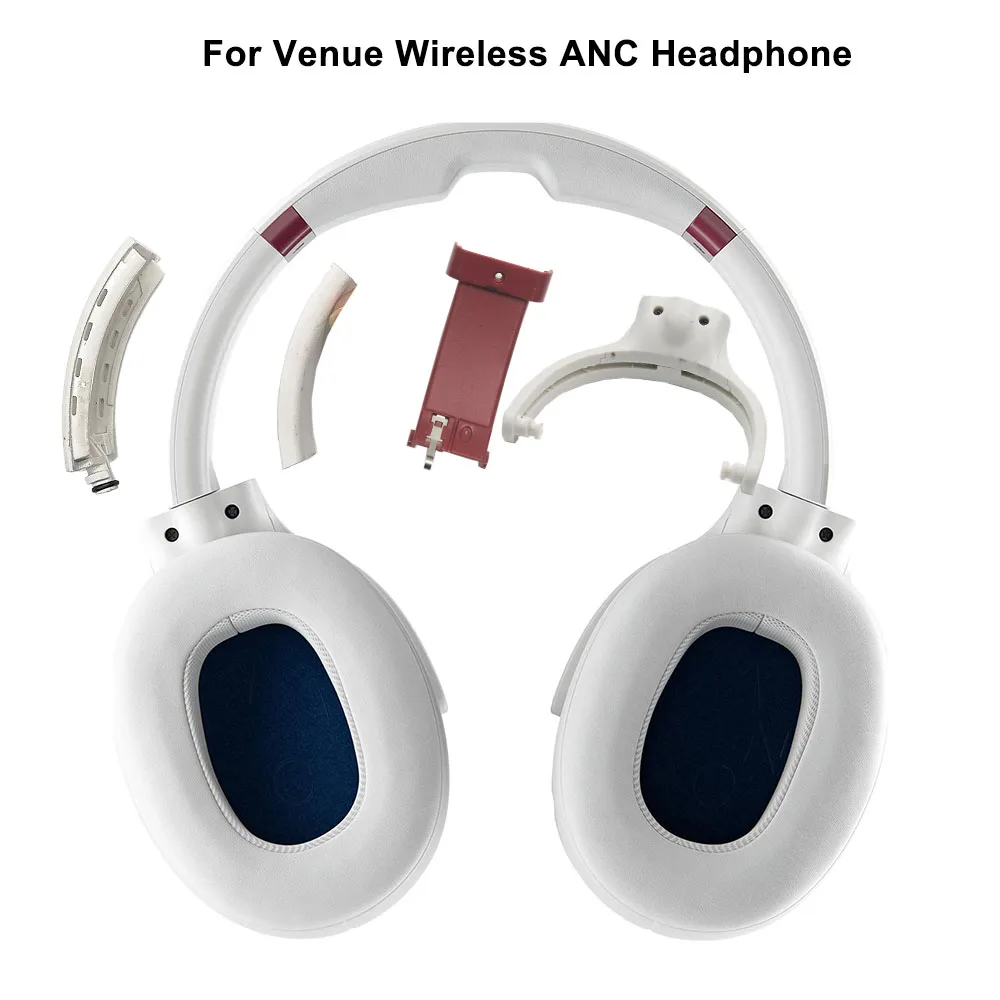 Skullcandy-Venue-Wireless-ANC-Over-Ear-Headphone-Plastic-Hinge-Used ...