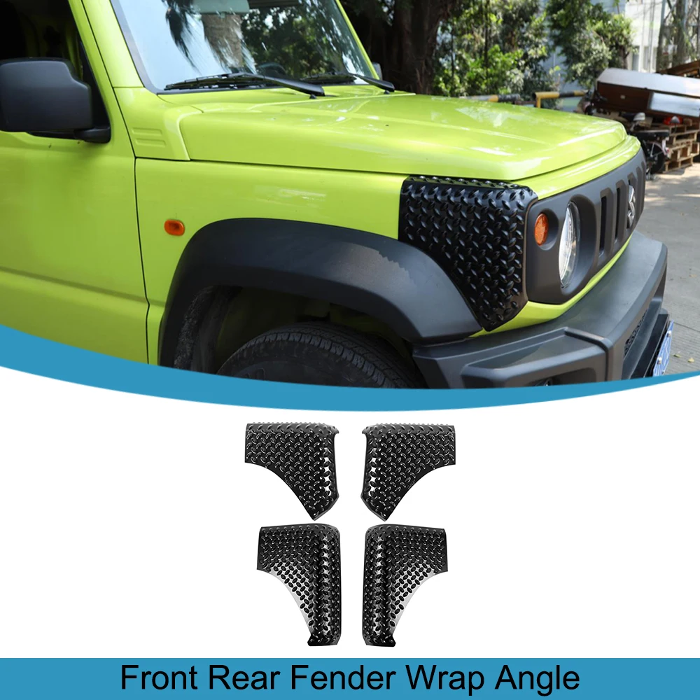 Car-Front-Rear-Fender-Wrap-Angle-Decoration-Cover-for-Suzuki-Jimny-2019 ...