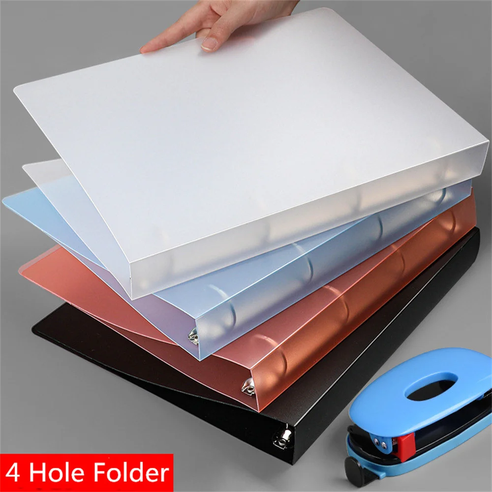 A4-Binder-D-Type-Punch-Folder-Office-Storage-File-Ring-Waterproof-Test ...
