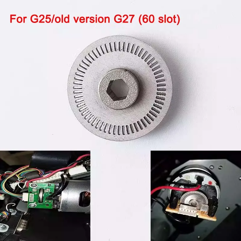 60-Slot-304-Stainless-Steel-Steering-Wheel-Optical-Encoder-For-Logitech ...