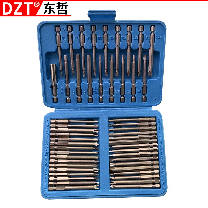 50PC Extended Screwdriver Bit Set - Phillips Bit Extension Rod for ...