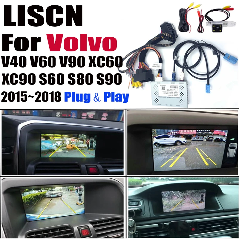 Reverse-Camera-For-Volvo-V40-V60-V90-XC60-XC90-S60-S80-S90-2015-2016 ...