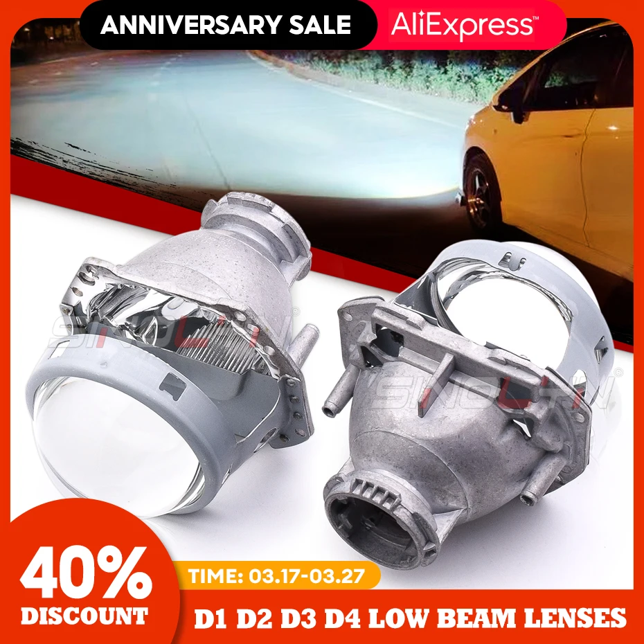 Sinolyn-3-Inch-Low-Beam-Projector-D1S-D3S-D2S-D4S-Single-Xenon-For ...