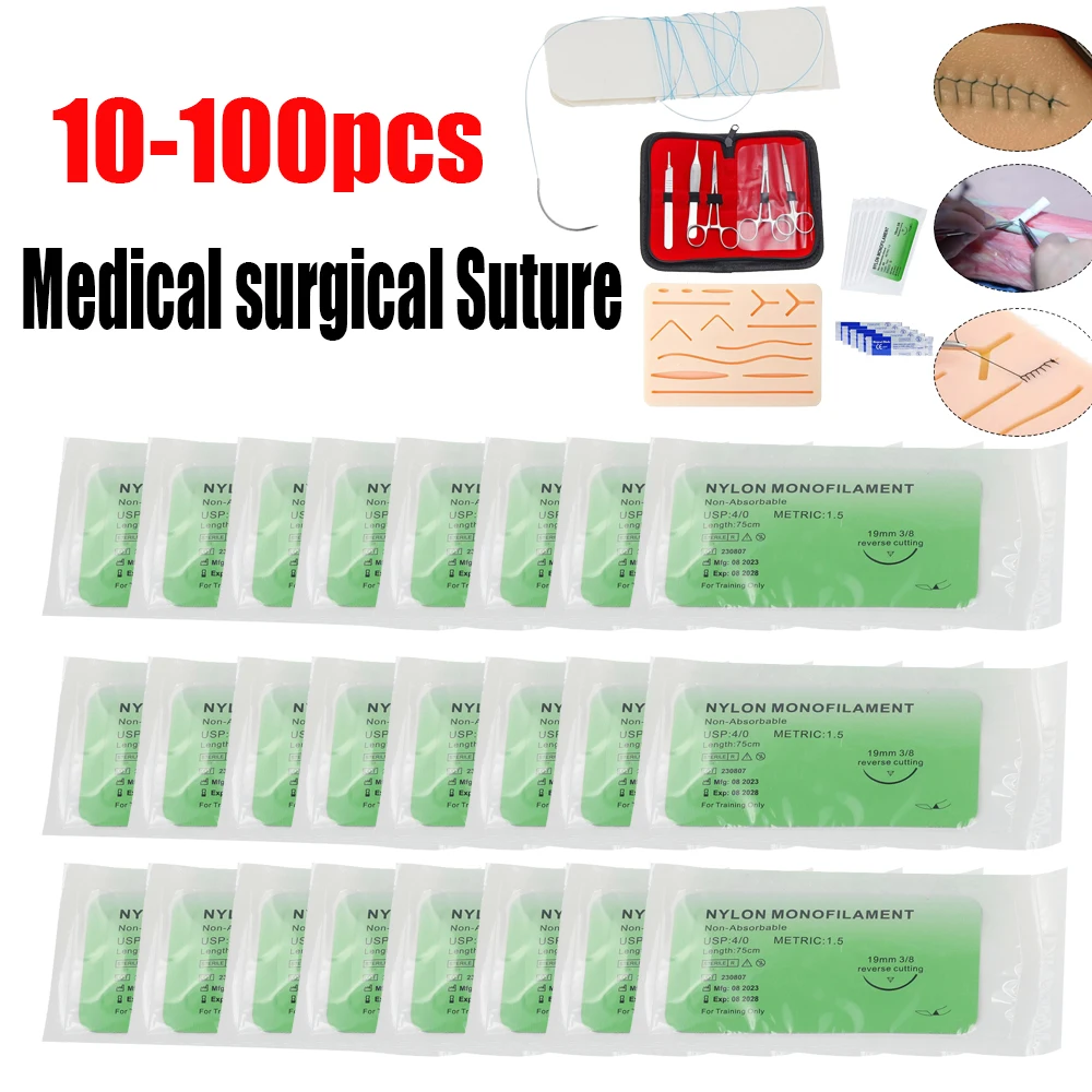 2-0-3-0-4-0-Medical-Surgical-Suture-Nylon-Silk-Medical-Dental-Sutures ...