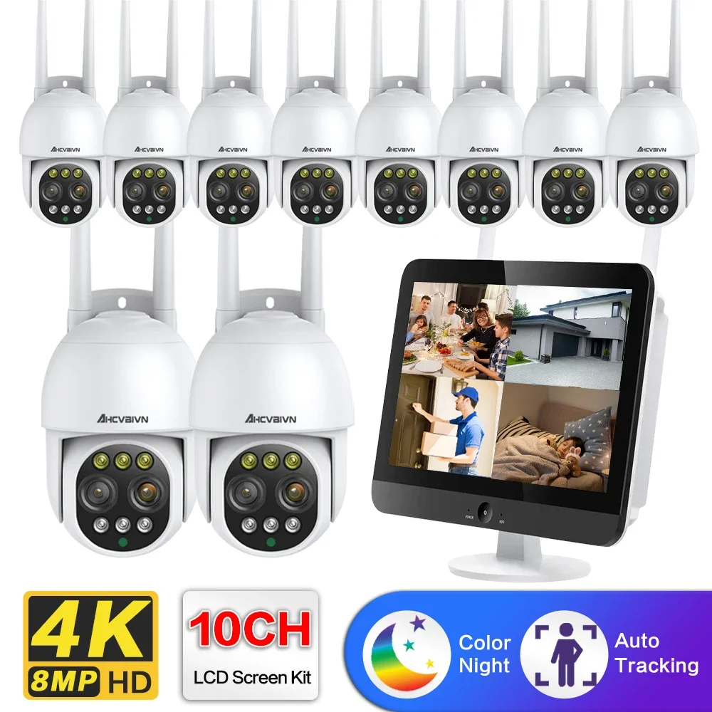 8MP-10X-Zoom-Camera-System-12-5-Inch-Monitor-10CH-NVR-Kit-Wireless-PTZ ...