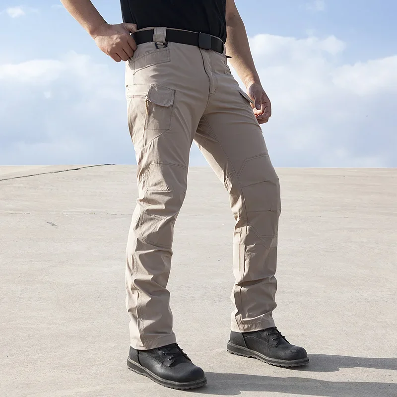 Spring-and-summer-striders-tactical-trousers-men-s-slim-fit-elastic ...