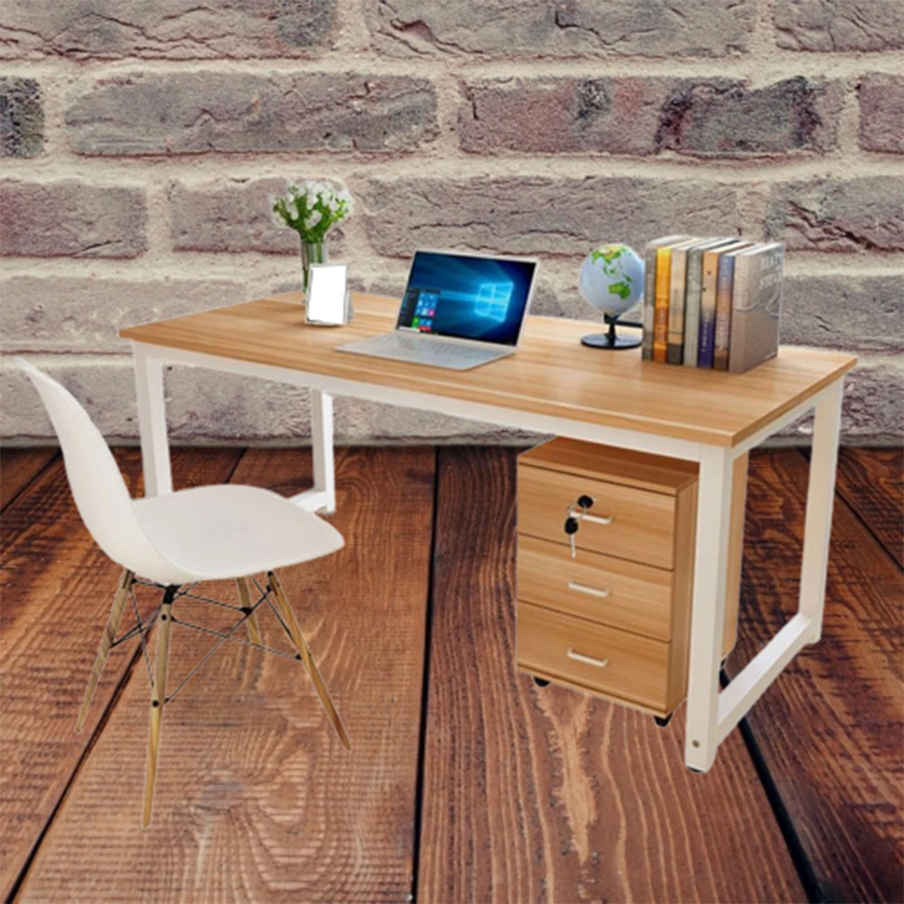 Minimalist Single-Person Computer Desk – Assorted Produce