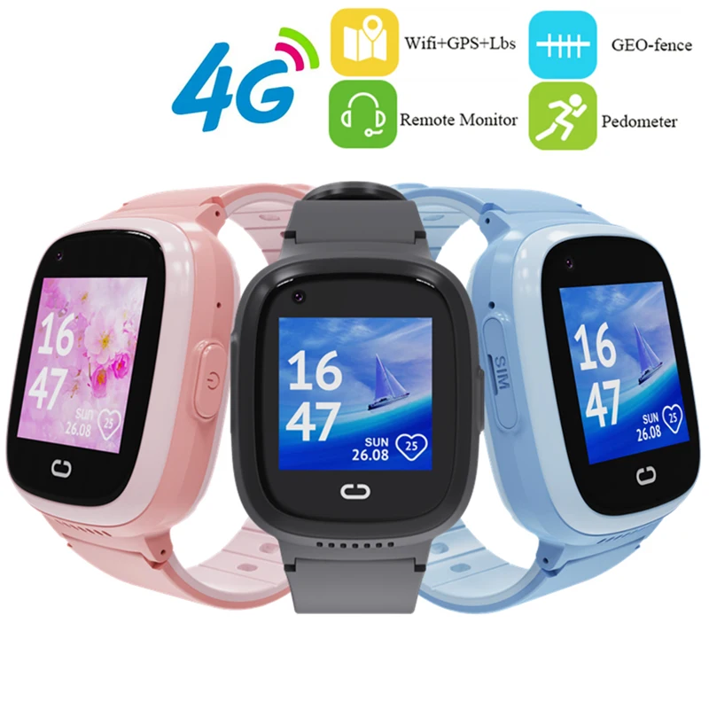 LT30-Smartwatch-para-Crian-as-Chamada-de-V-deo-4G-C-mera-Monitor-Remoto ...