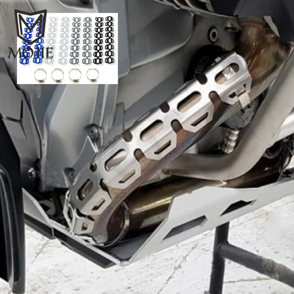 Motorcycle For BMW F800GS F700GS F650GS Exhaust Heat Shield Wrap ...