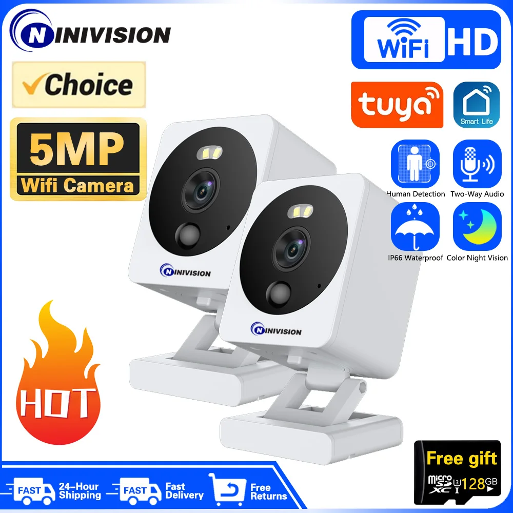 5MP-Hd-Wifi-Camera-Indoor-Home-IR-Night-Vision-Human-Detection ...