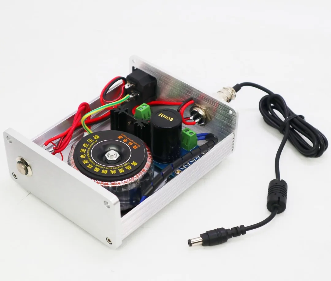 TIANCOOLKEI silvery 30W LM317 +TL431 DAC Audio decoder hifi Linear ...