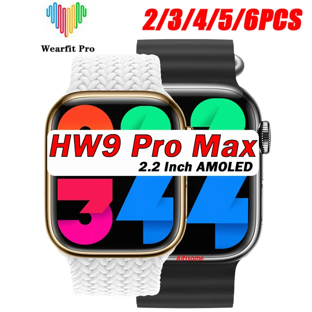 HW9 Pro Max Amoled Display Smart Watch | 7petals.in