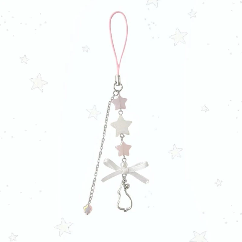 bunny phone charm coquetteaesthetic coquette handmadekeychain ...