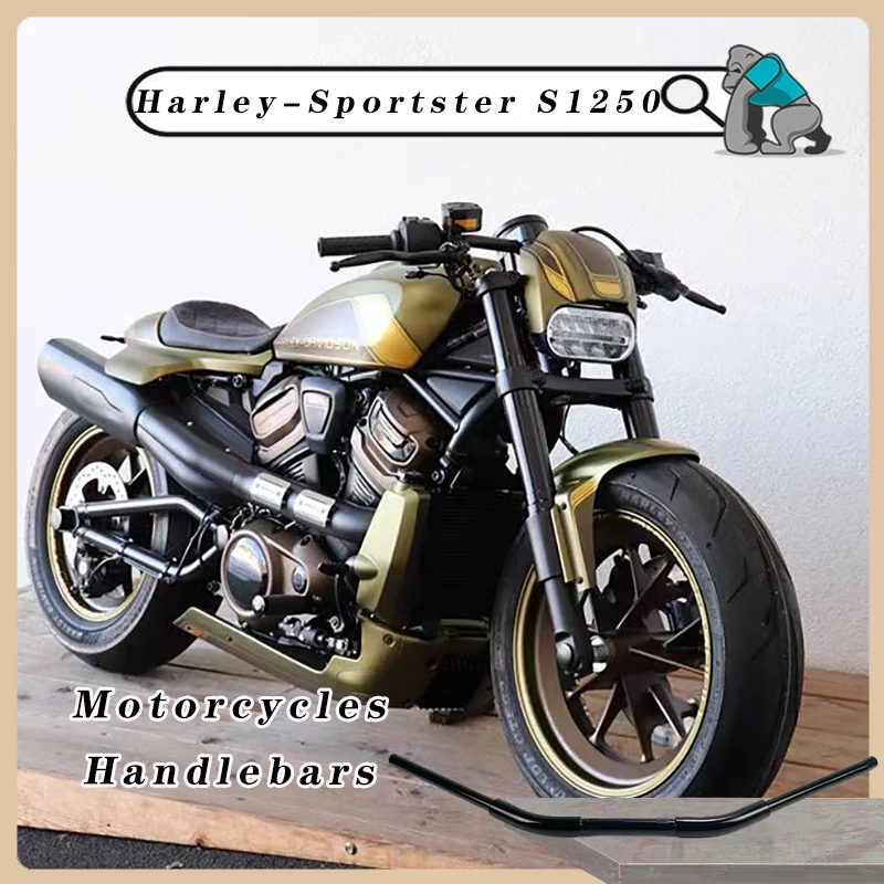 Motorcycle-1-inch-Handlebar-Handle-Bar-7-8-22mm-Zero-Drag-Bar-For ...