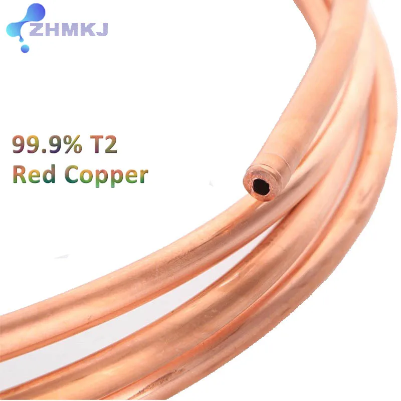 Soft-Copper-Tube-Copper-Coil-99-9-T2-Air-Conditioning-Pipe-Red-Copper ...