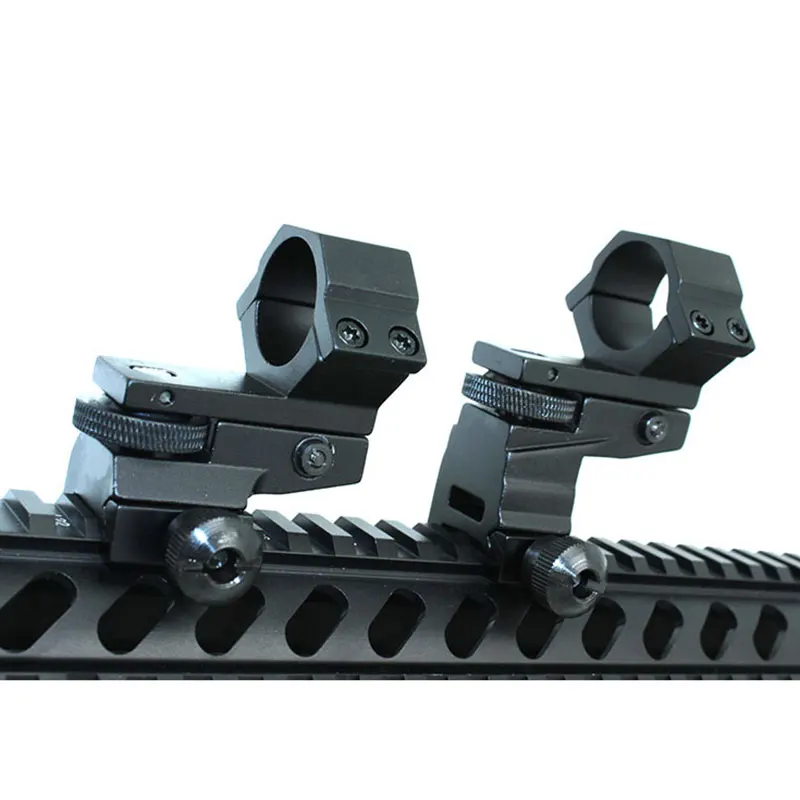 Tactical-Adjustable-Rifle-Scope-Mounts-20mm-Rail-Mounting-25-4mm-30mm ...