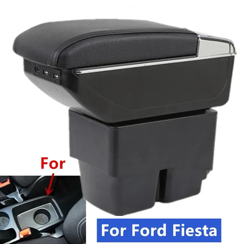 For-Ford-Fiesta-MK7-Armrest-Box-For-Ford-Fiesta-Car-Armrest-Central ...