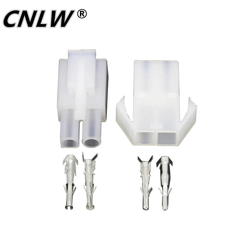 5-10-Sets-2-Pin-L6-2-Connector-Plug-with-Wings-Male-and-Female-Air ...