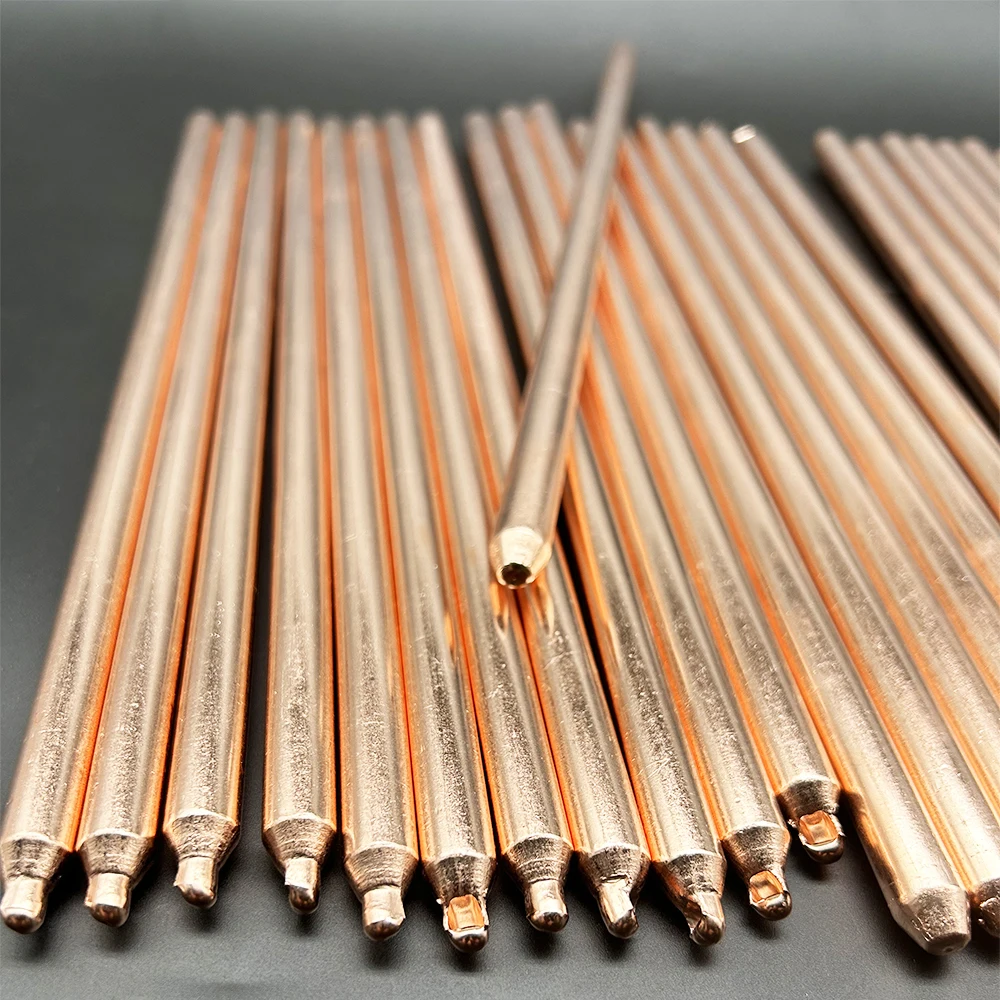 Thermal Copper Tube Heat Pipe Cooling Rod Diameter 6mm Long 60 To 250MM
