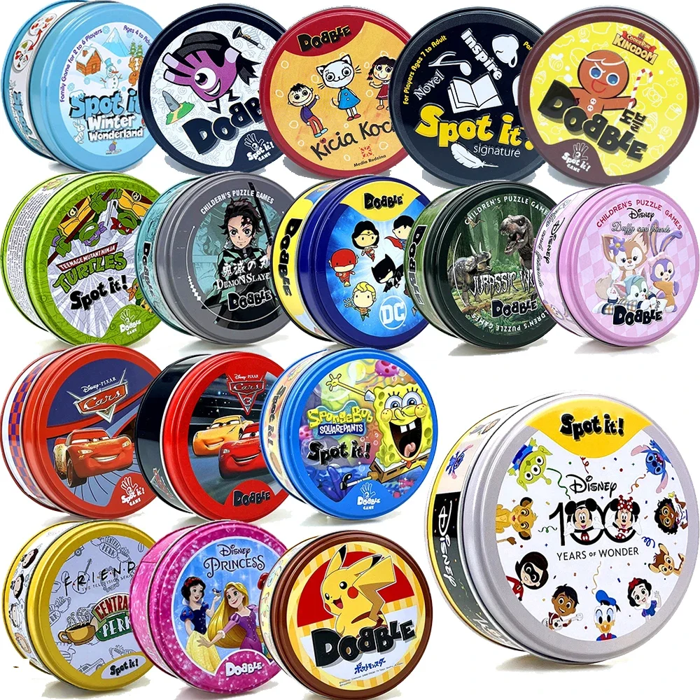Juego-de-cartas-Dobble-con-caja-de-Metal-para-ni-os-juego-de-mesa-con ...