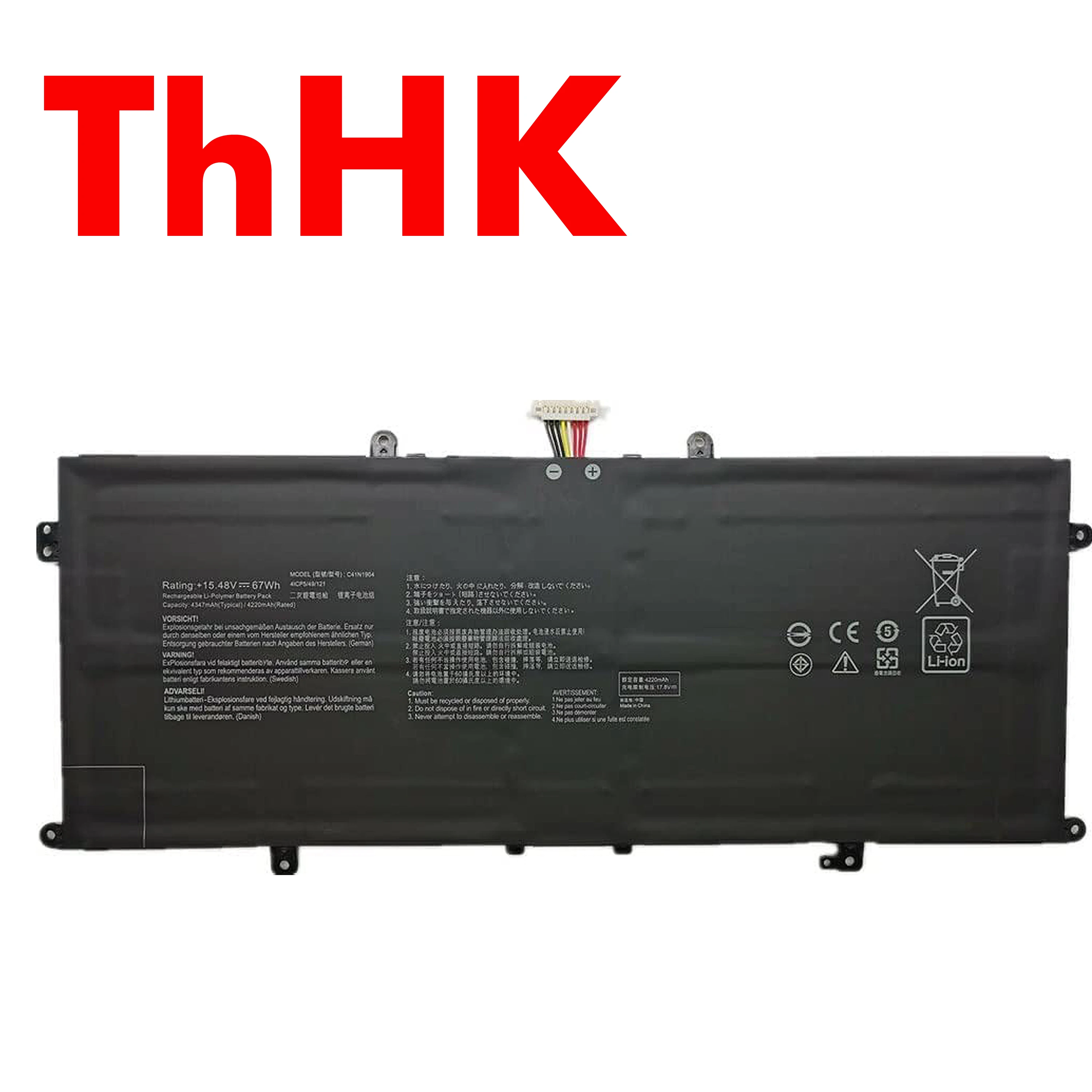 Genuine-Original-67Wh-C41N1904-Battery-For-ASUS-ZenBook-UX325JA-UX393JA ...