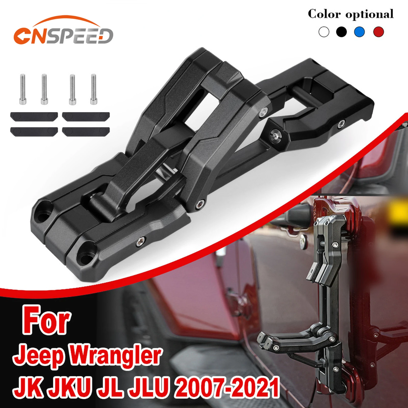 Aluminum Car Folding Stepping Ladder Door Hinge Step Heavy Duty ...
