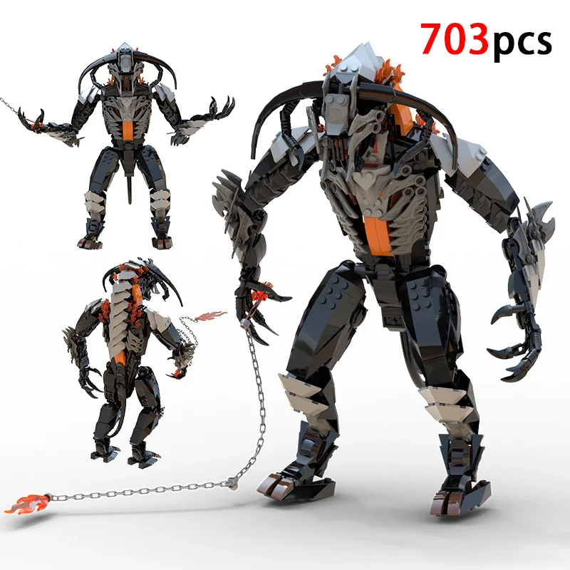 City-Magic-Castle-Black-Tower-on-Lorded-Ringes-Building-Blocks-Creative ...