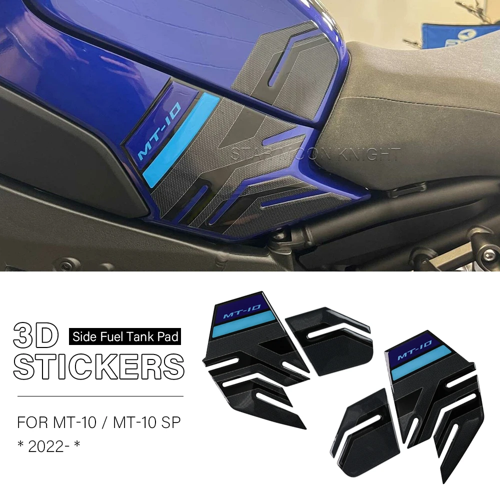 3d Stickers Tank Pad For Yamaha Mt 10 Mt10 Sp 2022 - Motorcycle Side ...