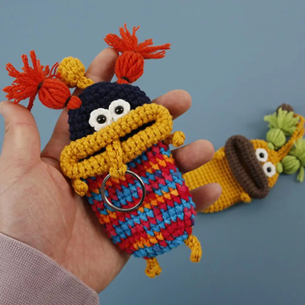Key-Case-Cartoon-Sausage-Big-Mouth-Knitting-Car-Key-Bag-Crochet-Storage ...