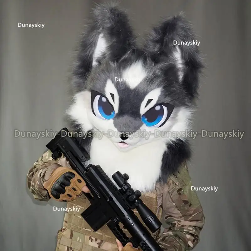 Highend-Customization-Husky-Animal-Head-Beast-Costume-Fursuit-Furry ...
