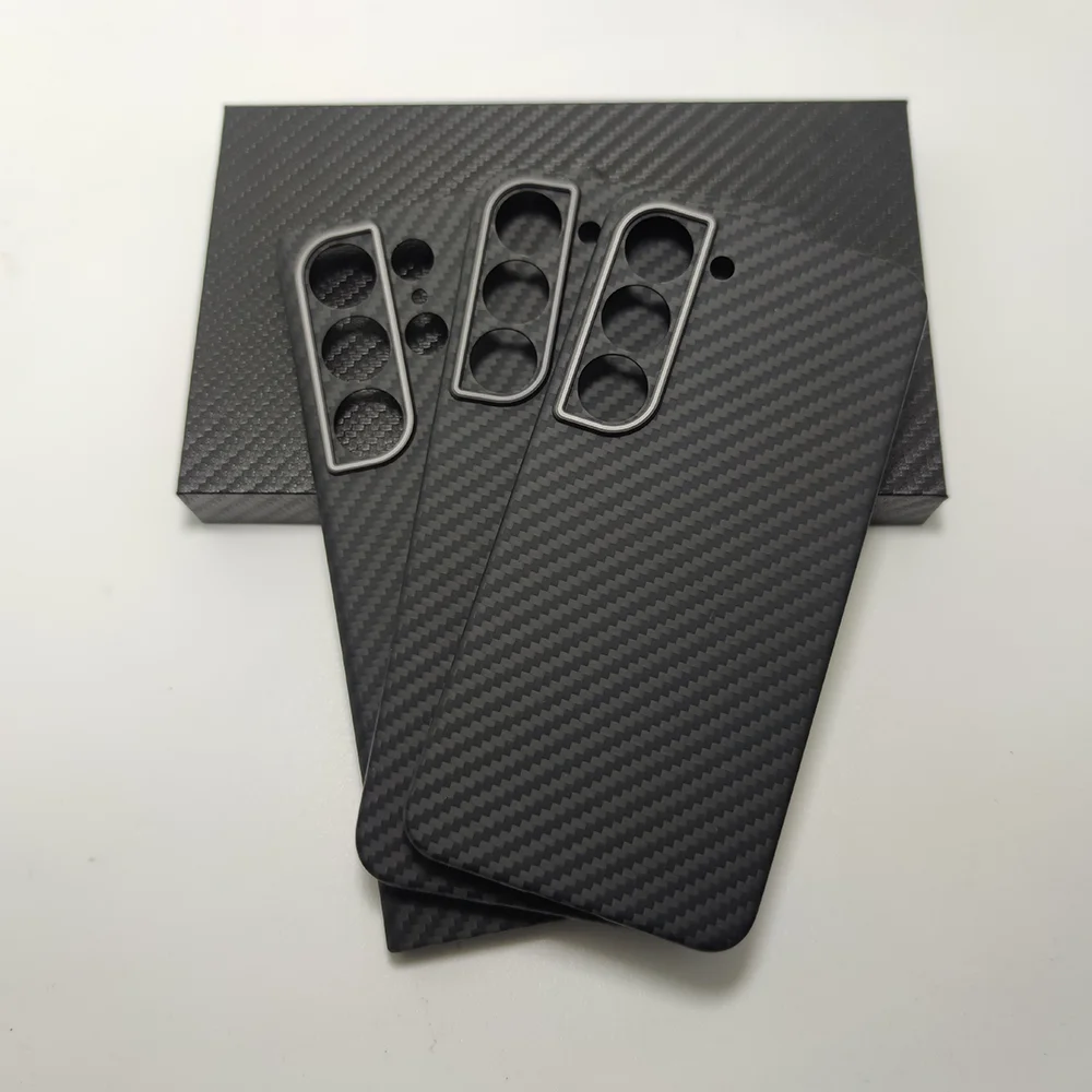 carbon fiber cover for samsung galaxy s23 ultra case Thin light purple Aramid fiber for samsung ...