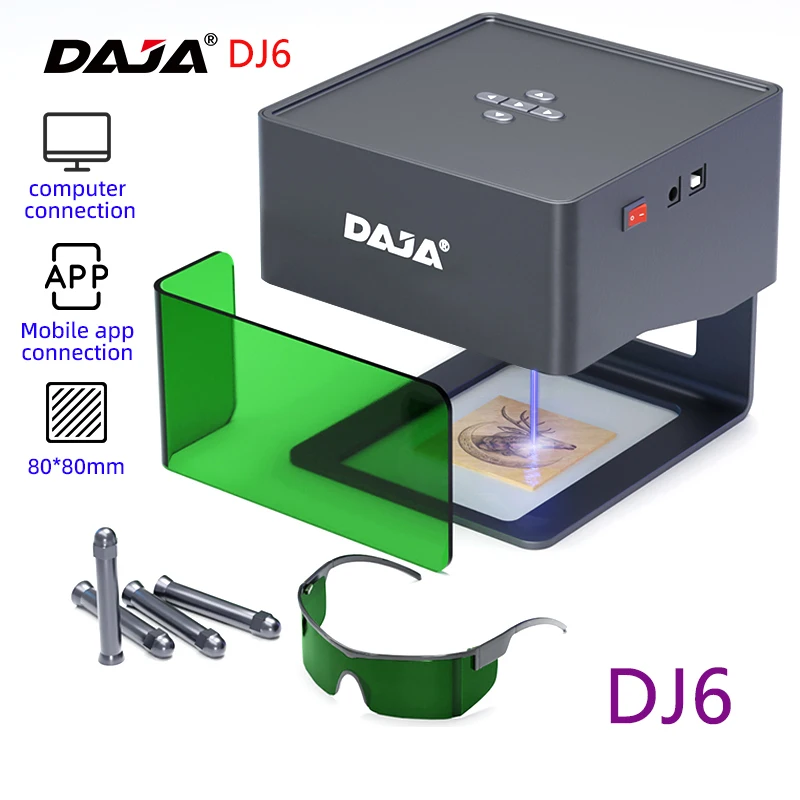 DAJA-DJ6-Laser-Engraver-Machine-CNC-Laser-Engraver-Mini-Printer-Machine ...
