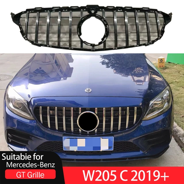 Grade Dianteira Para Mercedes W205 C Classe C250 C300 C400
