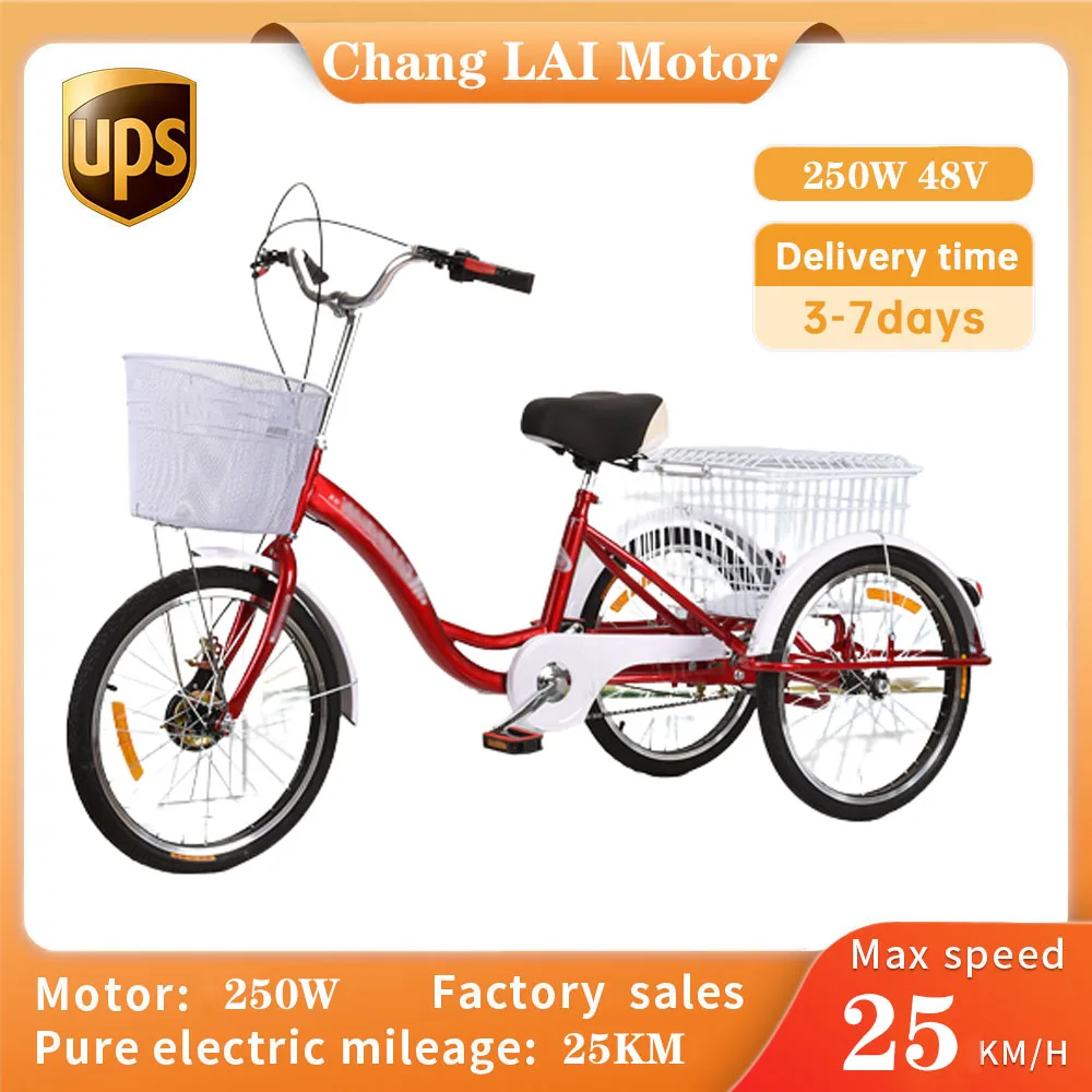 Assistance-Electro-Tricycle-48V-Mobility-Scooter-Vacuum-Tire-Thickened ...
